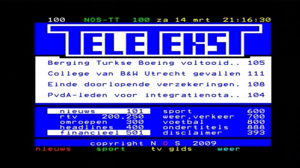 Teletext - Humax iHDR-5050C